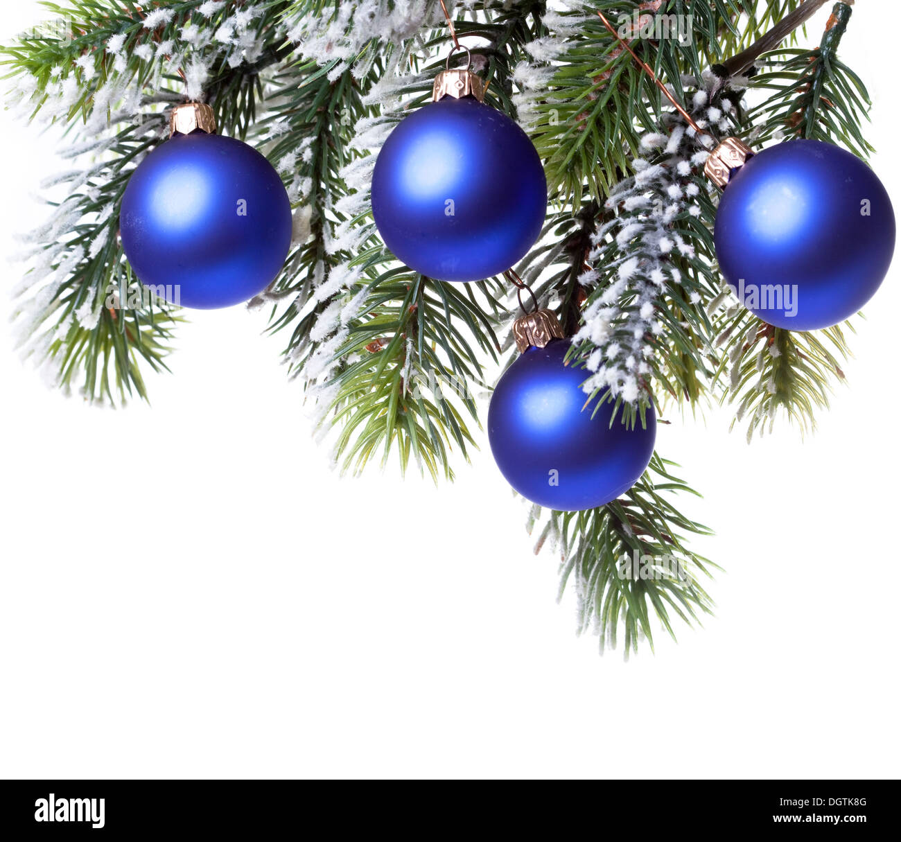 Dark blue New Year's ball Stock Photo - Alamy