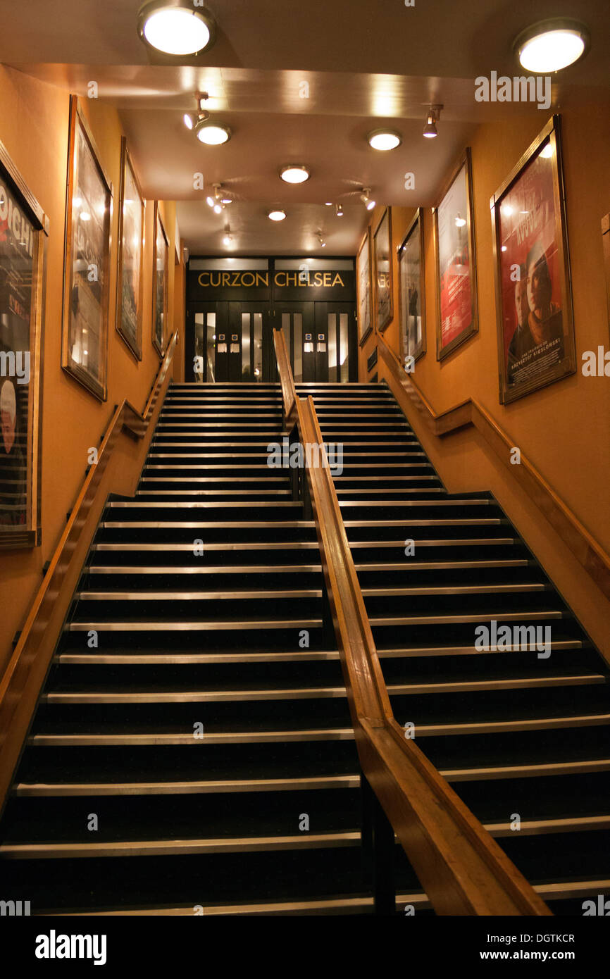 Curzon cinema chelsea interior hi-res stock photography and images - Alamy