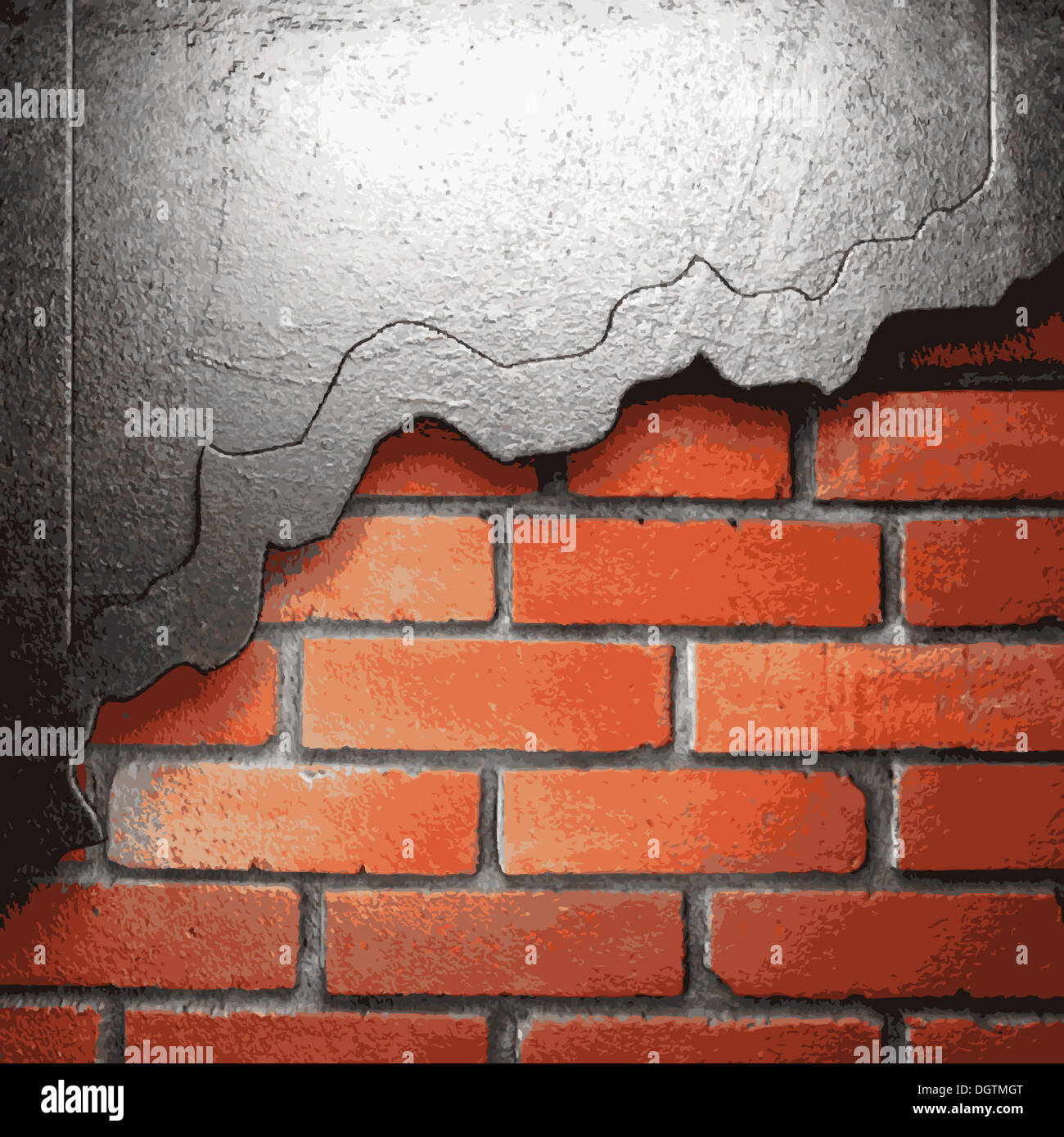 metal and brick background Stock Photo - Alamy