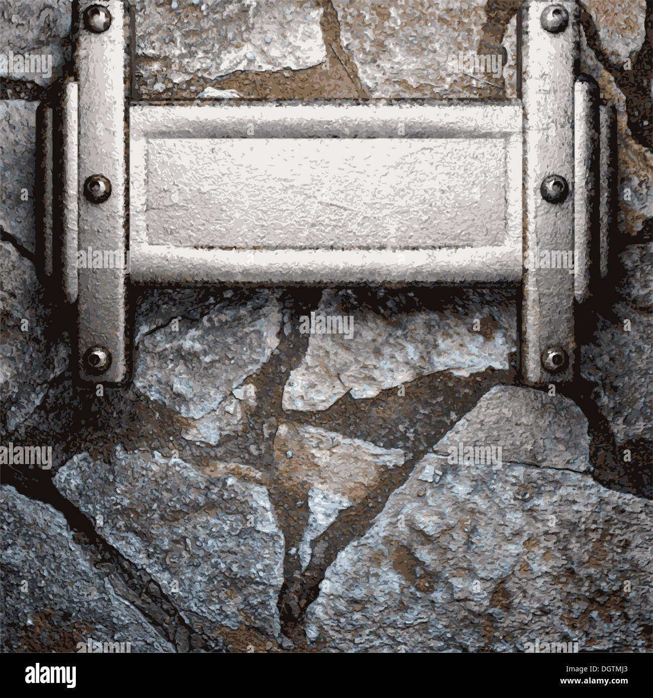 metal and stone background Stock Photo - Alamy