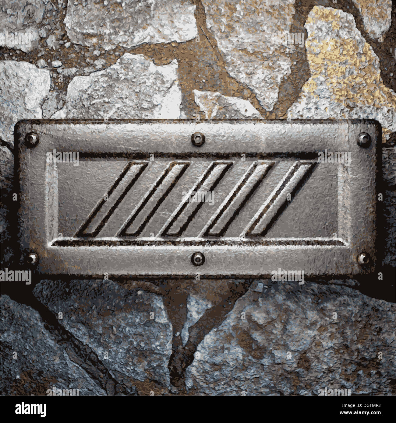 metal and stone background Stock Photo - Alamy
