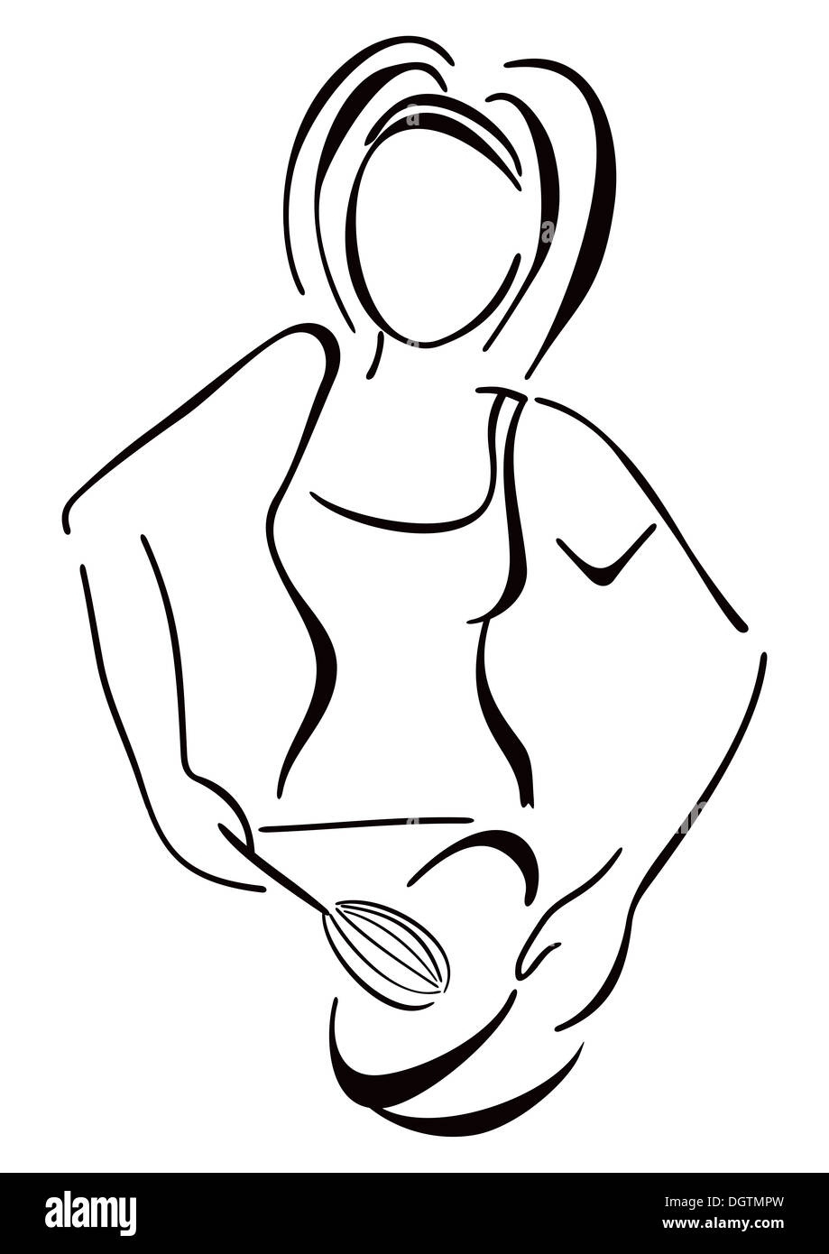 Domestic servant cooking hi-res stock photography and images - Alamy