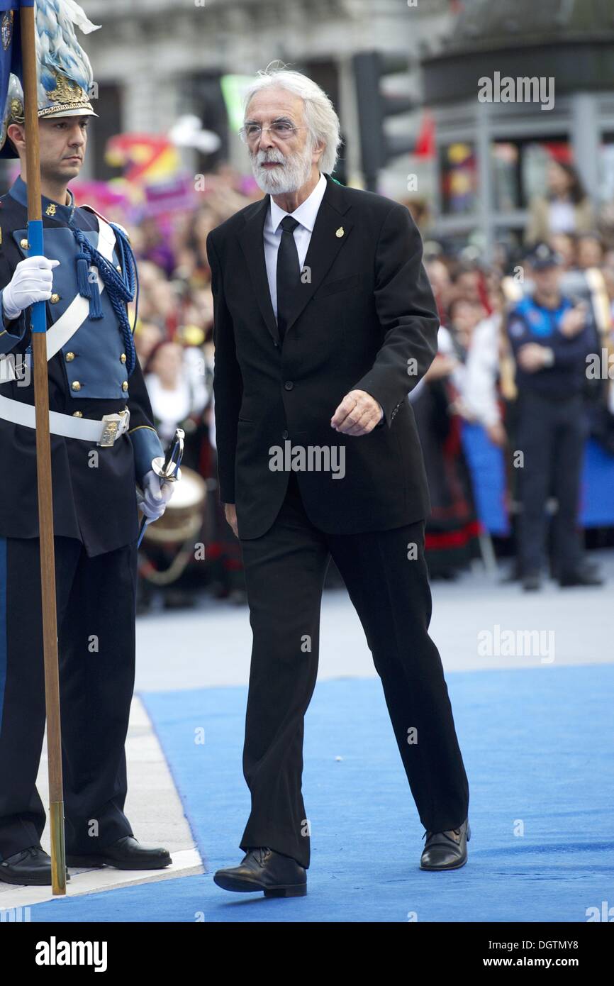 Oviedo, Spain. 25th Oct, 2013. MIchael Haneke attends the 'Prince of ...
