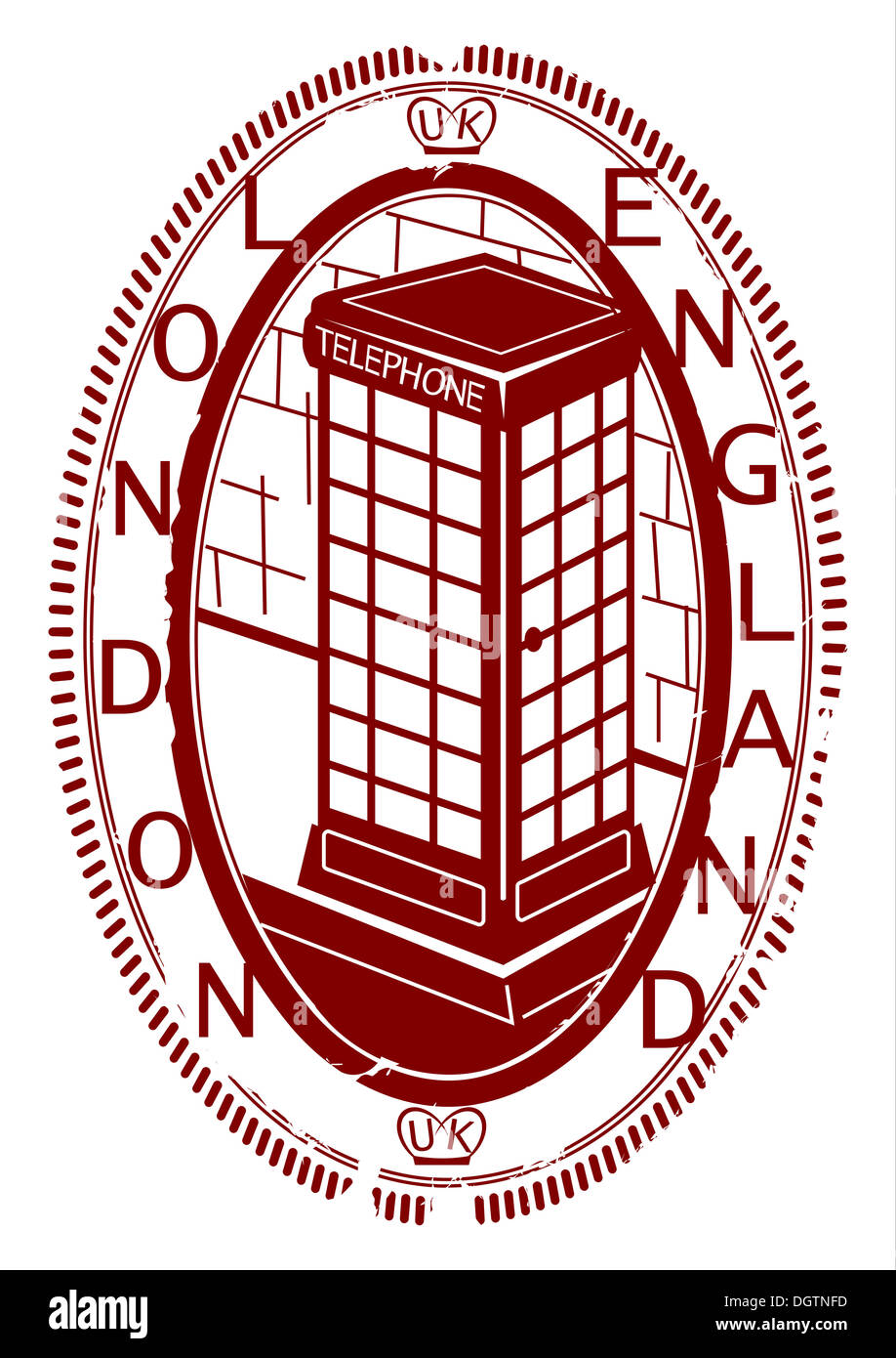 British Postman Illustration High Resolution Stock Photography and ...