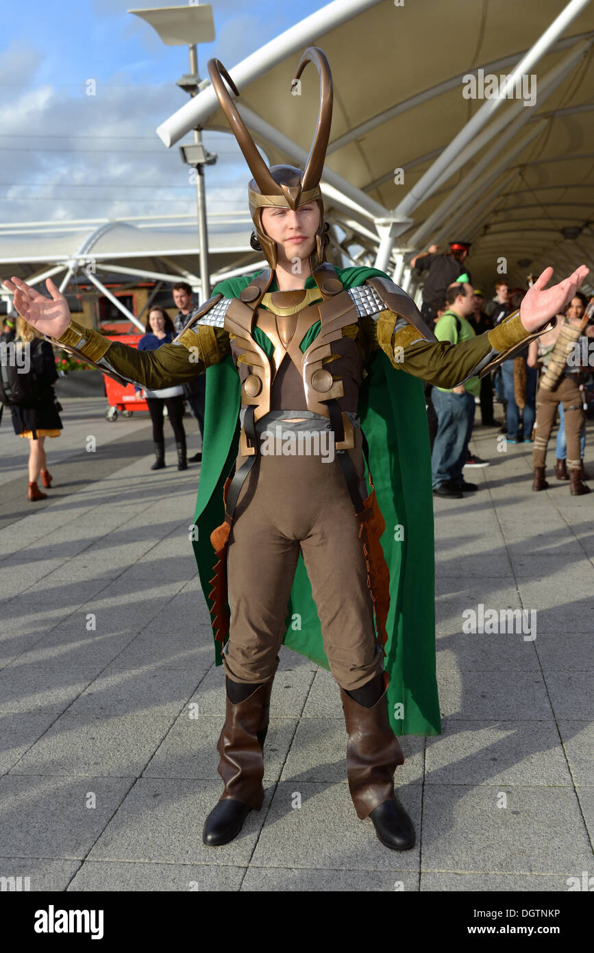 London UK 26th Oct 2013 : Hundreds of kids dress up as a comic ...
