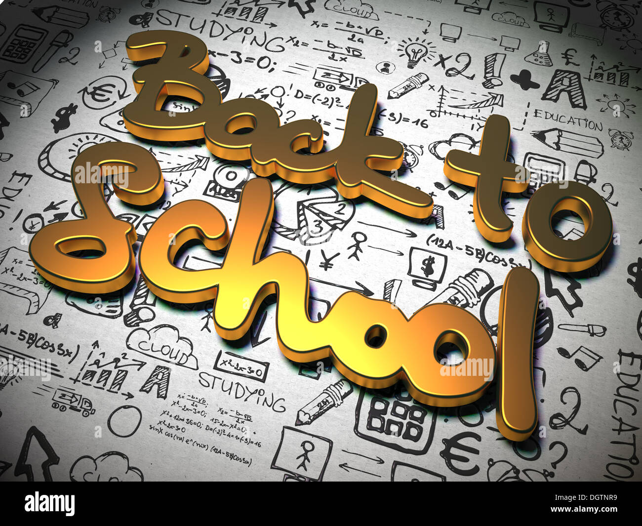 Characters at school hi-res stock photography and images - Alamy