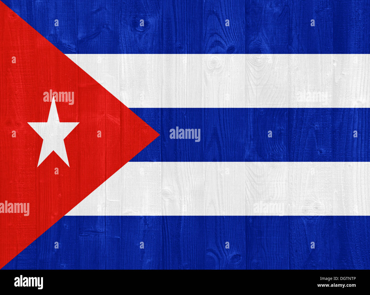 Cuba wooden flag hi-res stock photography and images - Alamy