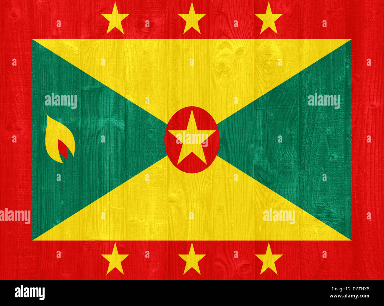 Grenada flag hi-res stock photography and images - Alamy