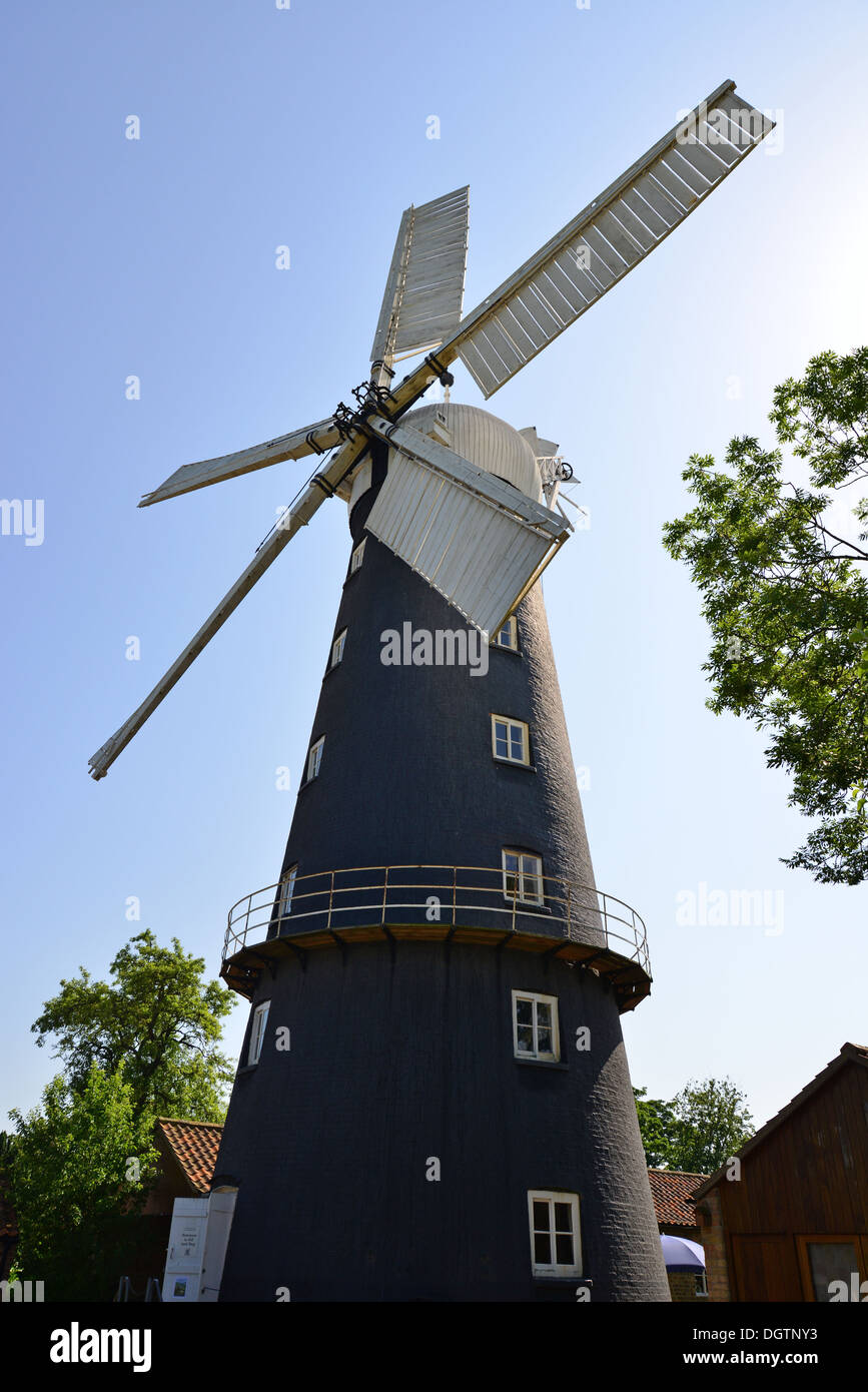Alford Windmill, Alford, Lincolnshire, England, United Kingdom Stock ...