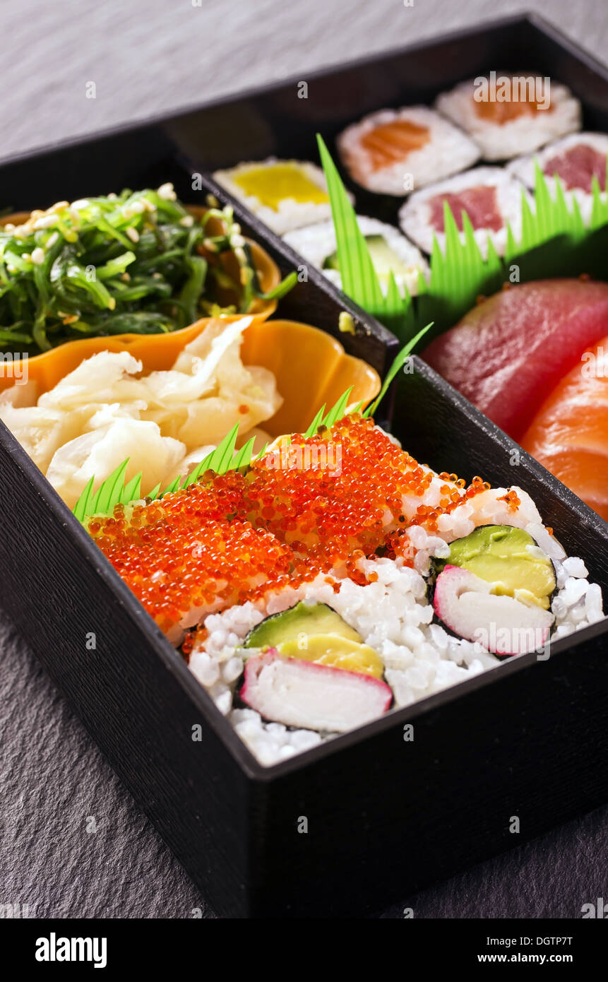 Sushi bento hi-res stock photography and images - Alamy