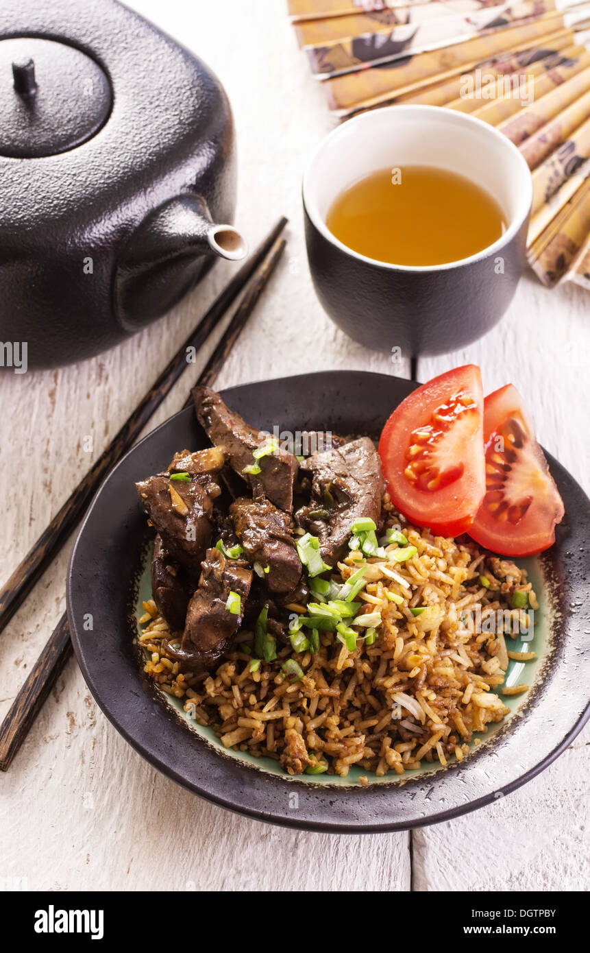 Soy fried rice hi-res stock photography and images - Alamy