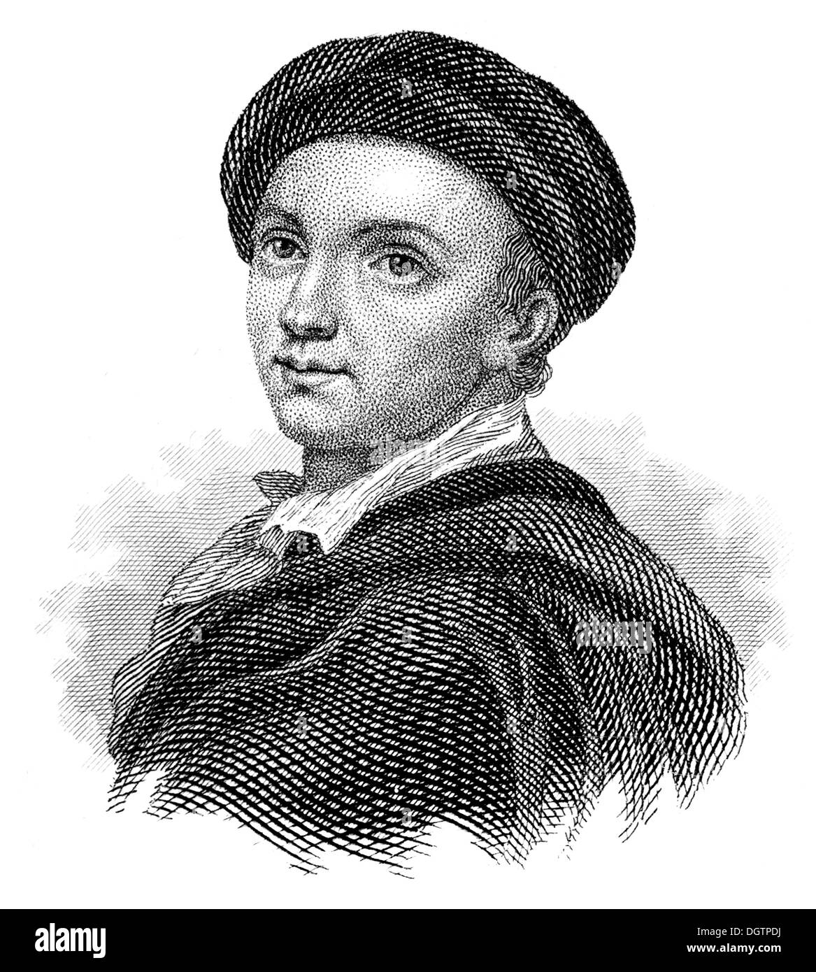 Anton Raphael Mengs, 1728 - 1779, a German Bohemian painter Stock Photo ...