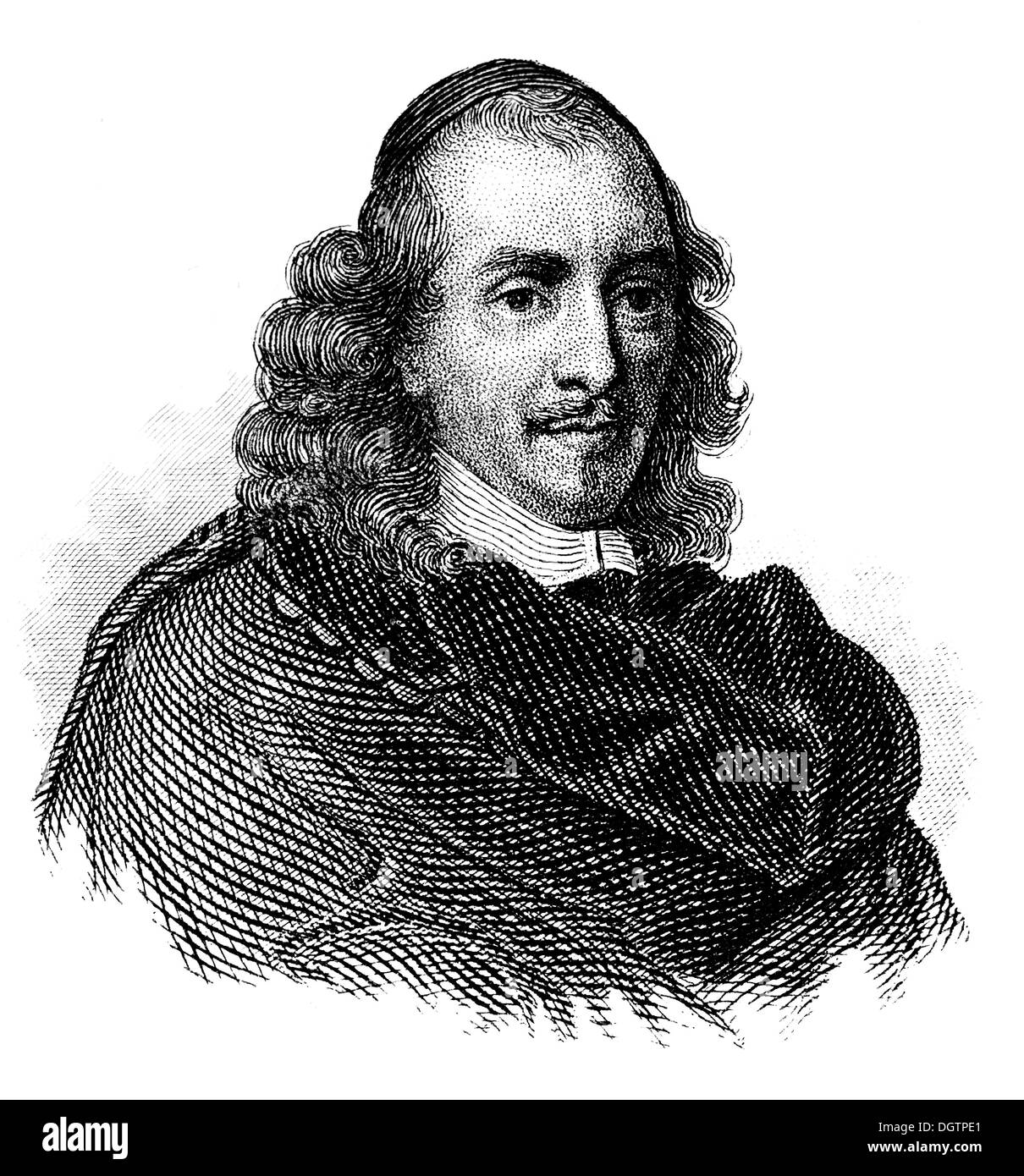 Pierre Corneille, 1606 - 1684, a French author and dramatist of the ...