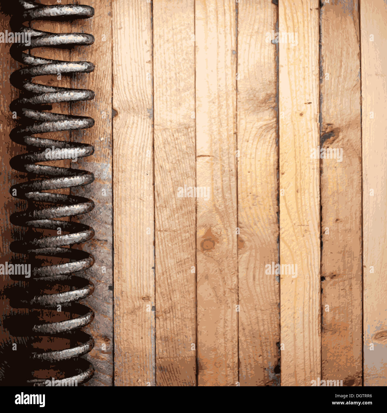 metal and wood background Stock Photo - Alamy