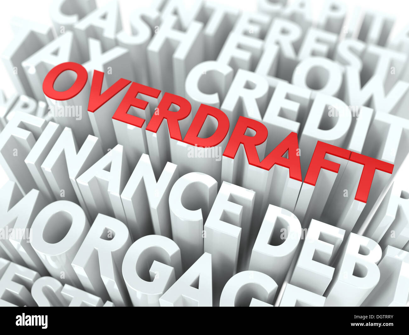 Overdraft text hi-res stock photography and images - Alamy