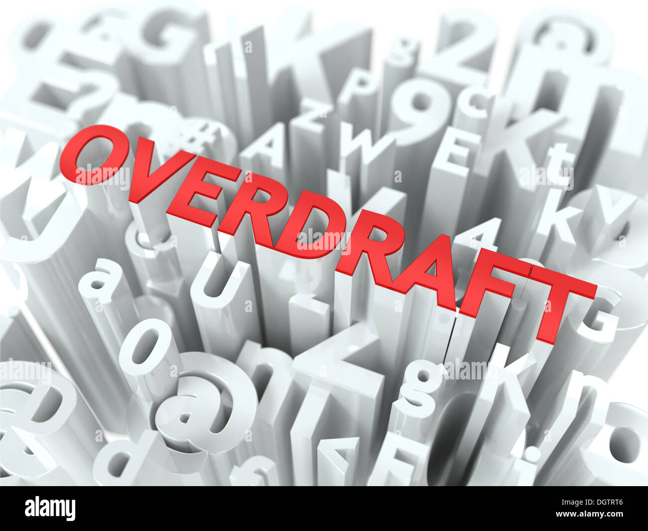Overdraft text hi-res stock photography and images - Alamy