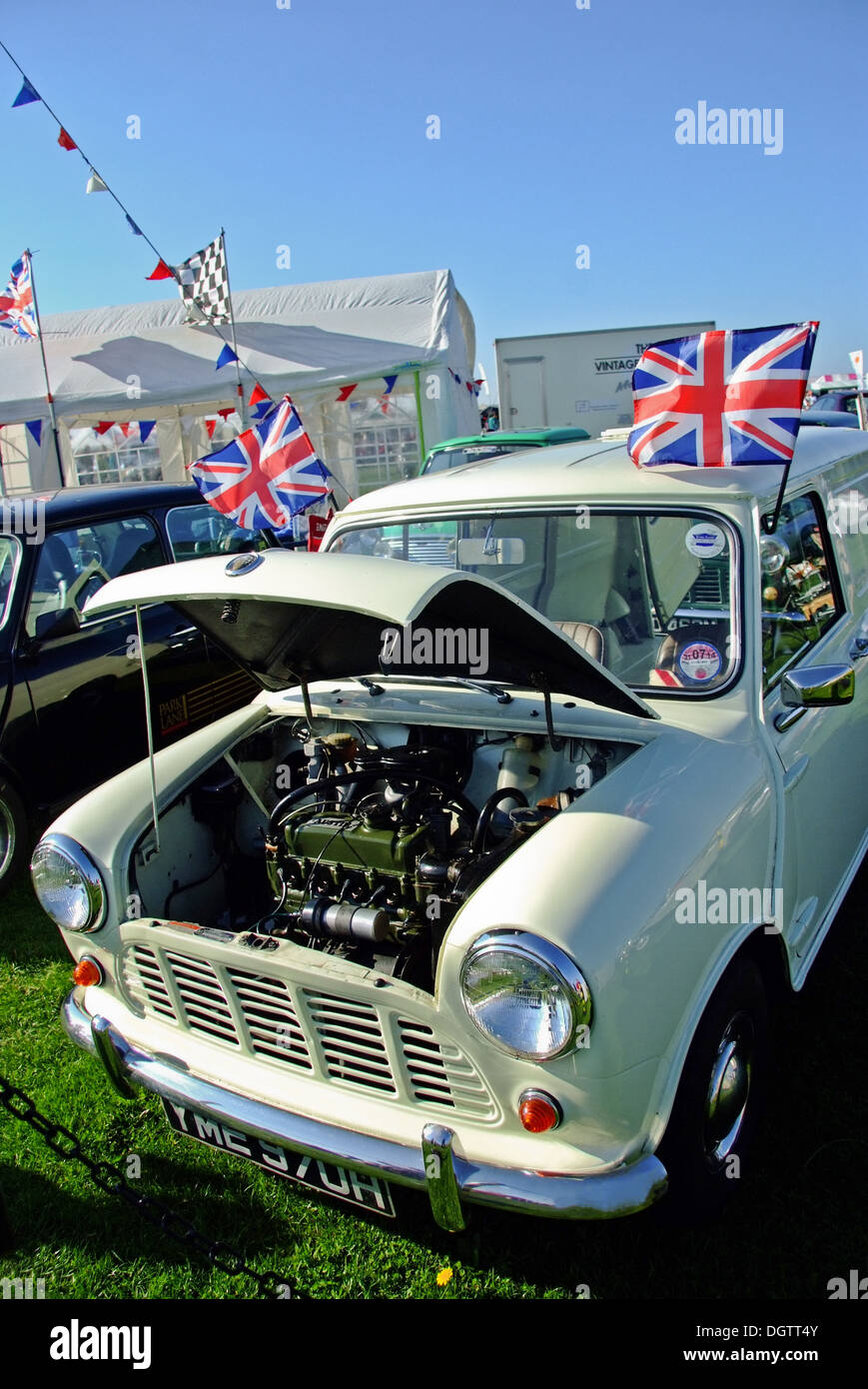 Austin Mini at Classic car Rally Stock Photo - Alamy
