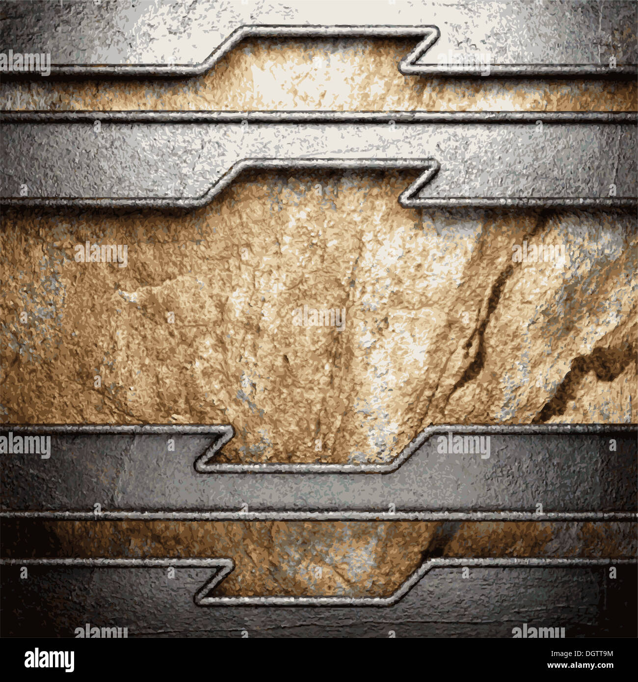 metal and stone background Stock Photo - Alamy