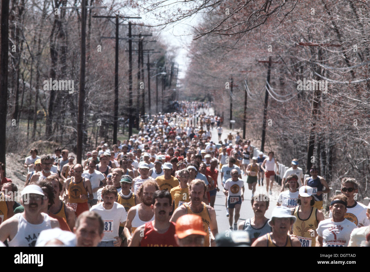 1977 Boston Marathon Stock Photo - Alamy