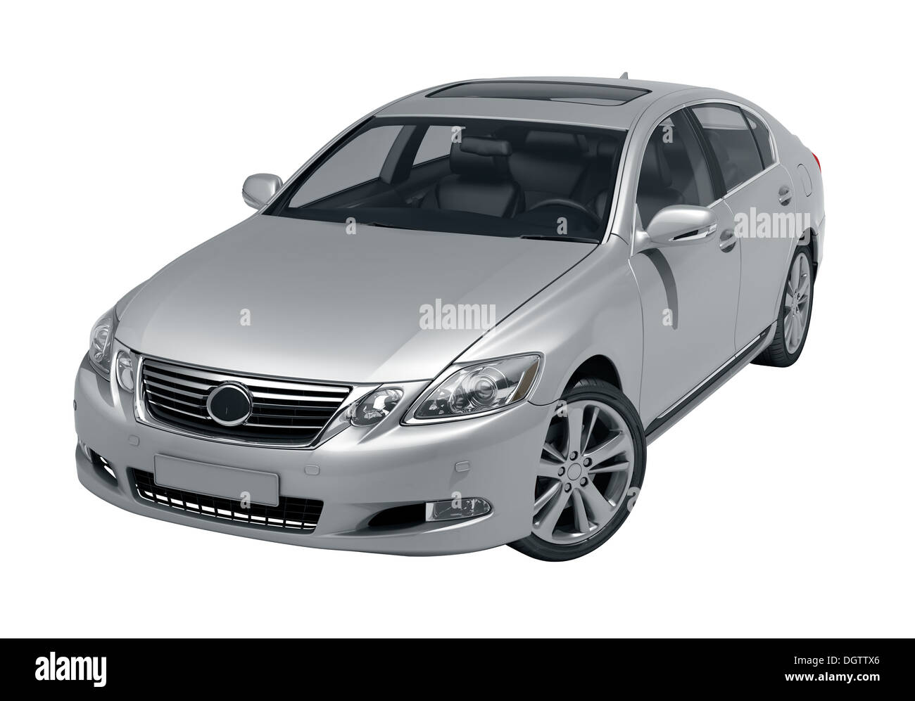 Silvery car hi-res stock photography and images - Alamy