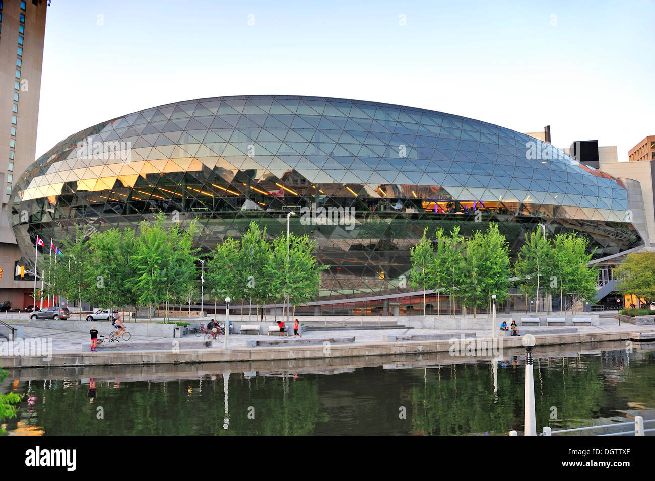 The Rideau Conference Centre, beside the Rideau Canal, Ottawa, Canada ...
