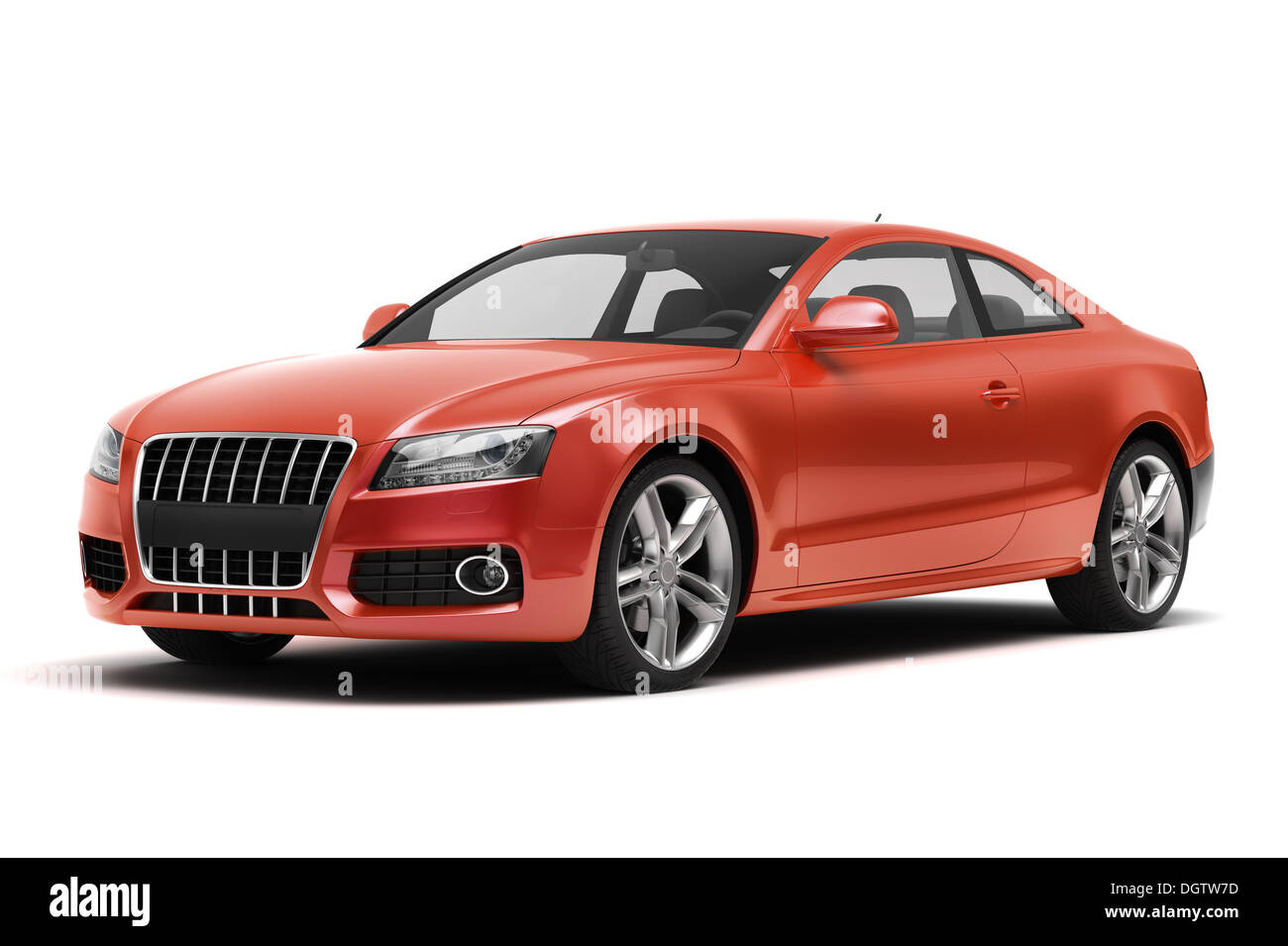 Classic luxury car in Cut Out Stock Images & Pictures - Alamy