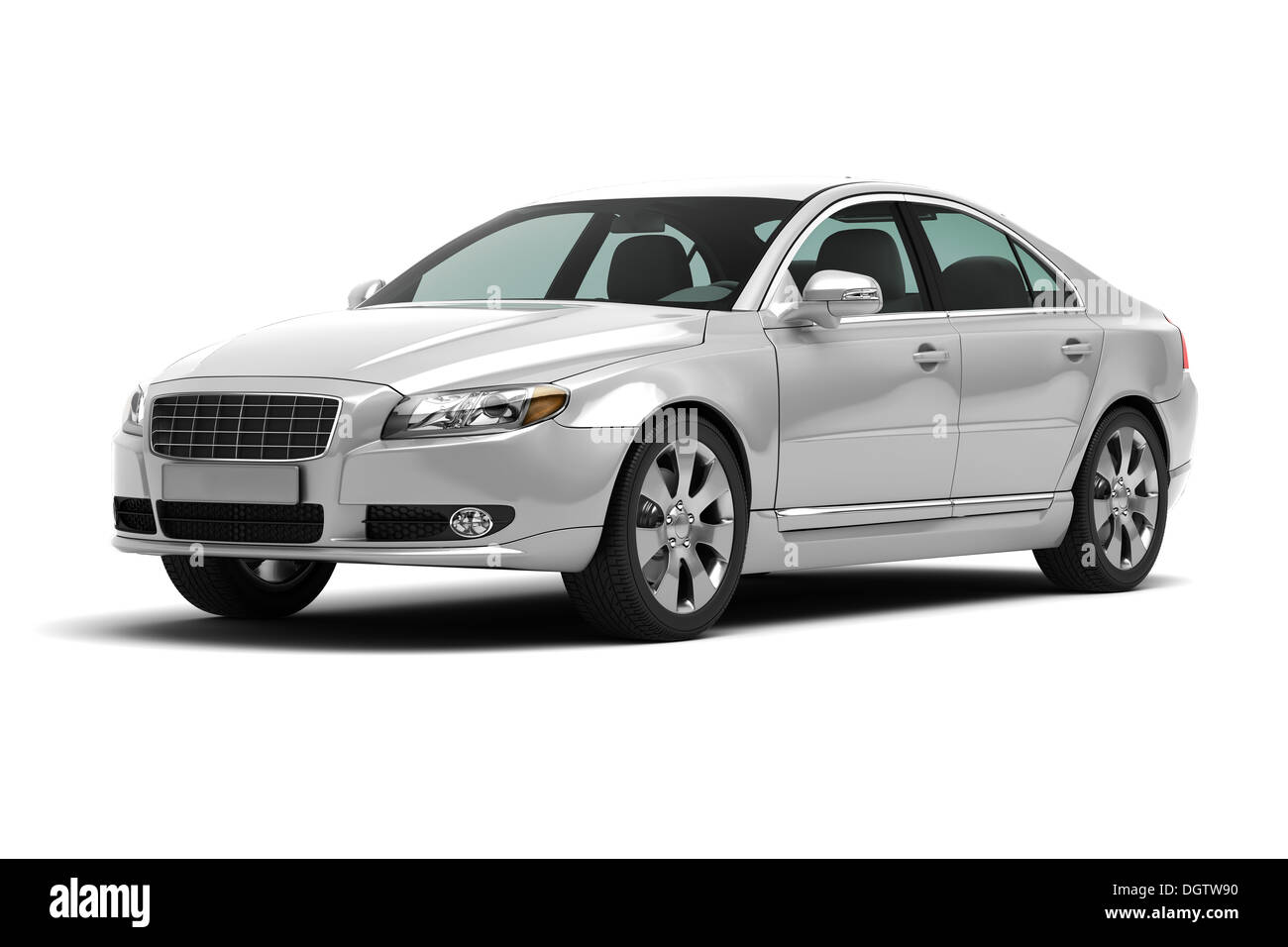 Luxury car in the studio Stock Photo - Alamy