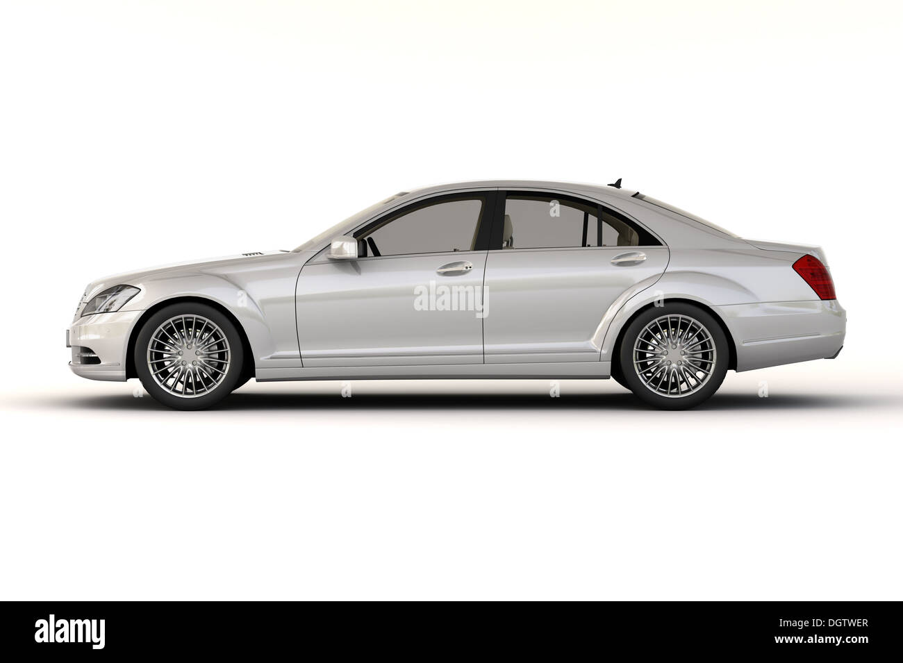 Luxury car in the studio Stock Photo - Alamy