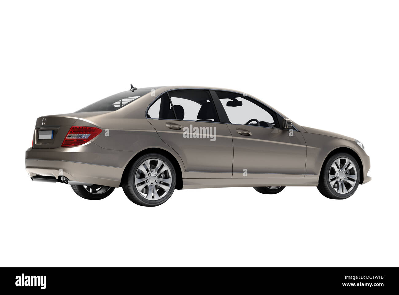 Luxury car in the studio Stock Photo - Alamy