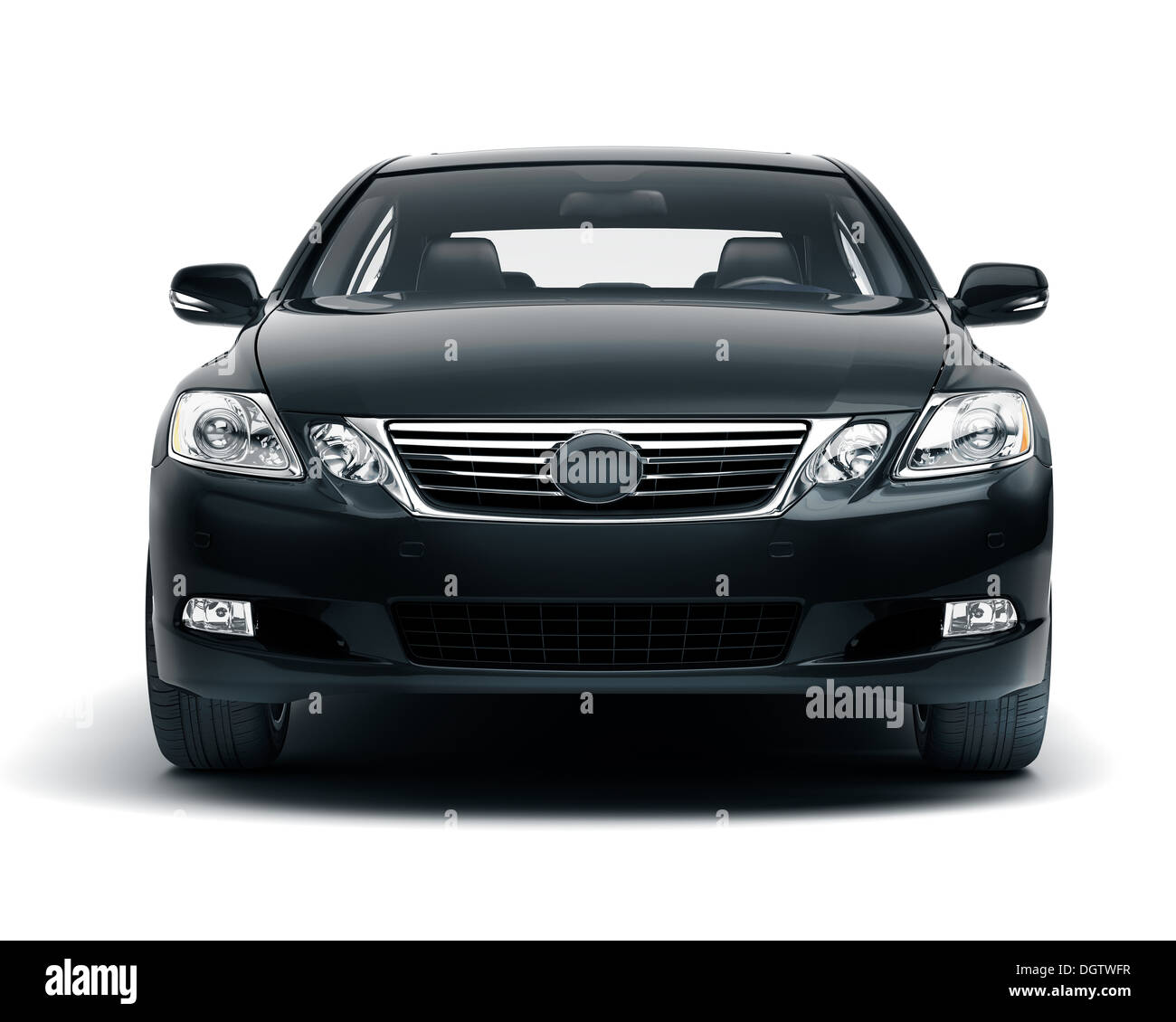 Car front luxury view Cut Out Stock Images & Pictures - Alamy