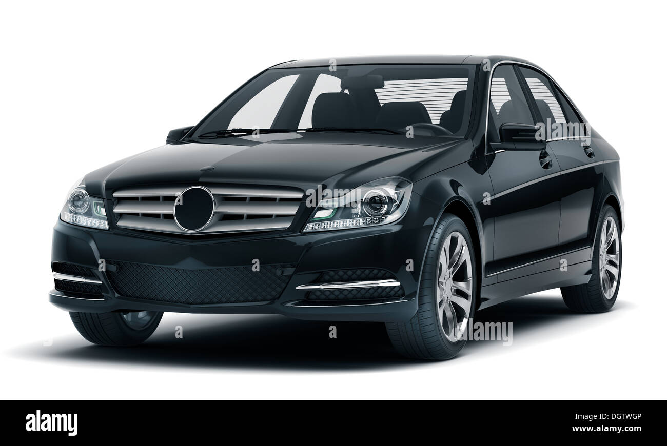 Luxury car in the studio Stock Photo - Alamy