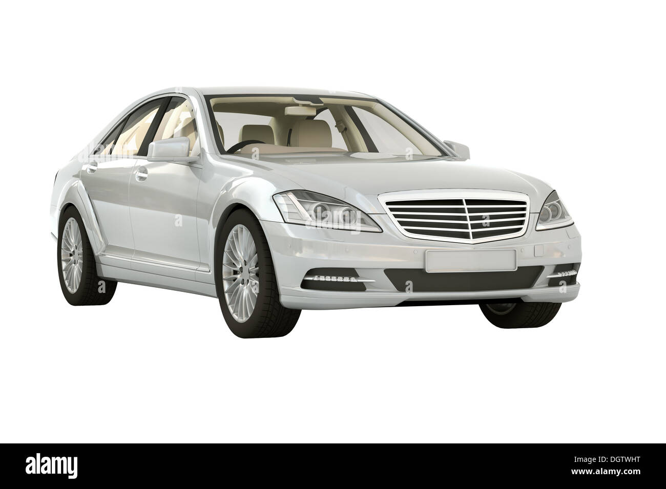 Luxury car in the studio Stock Photo - Alamy