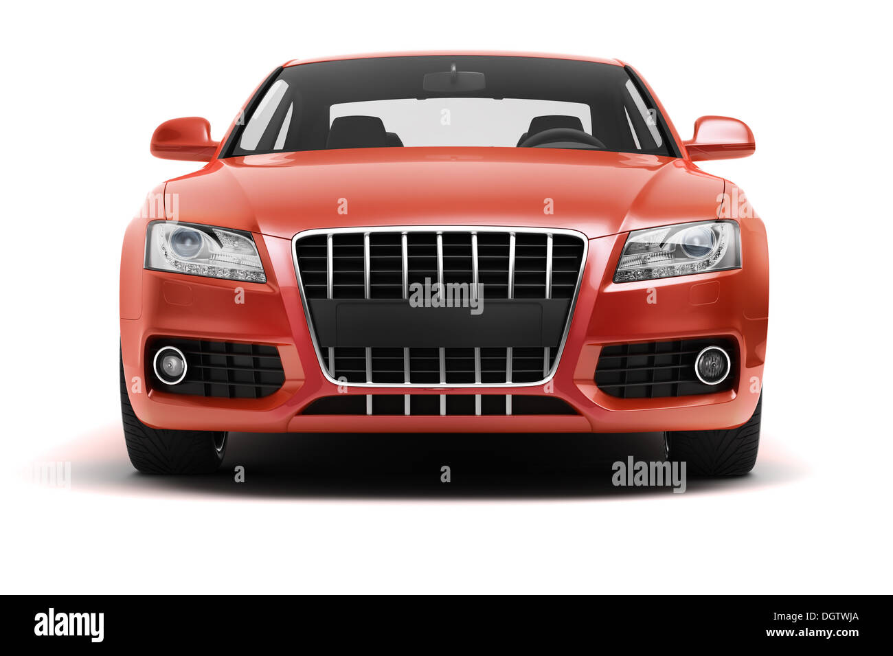 Luxury car in the studio Stock Photo - Alamy