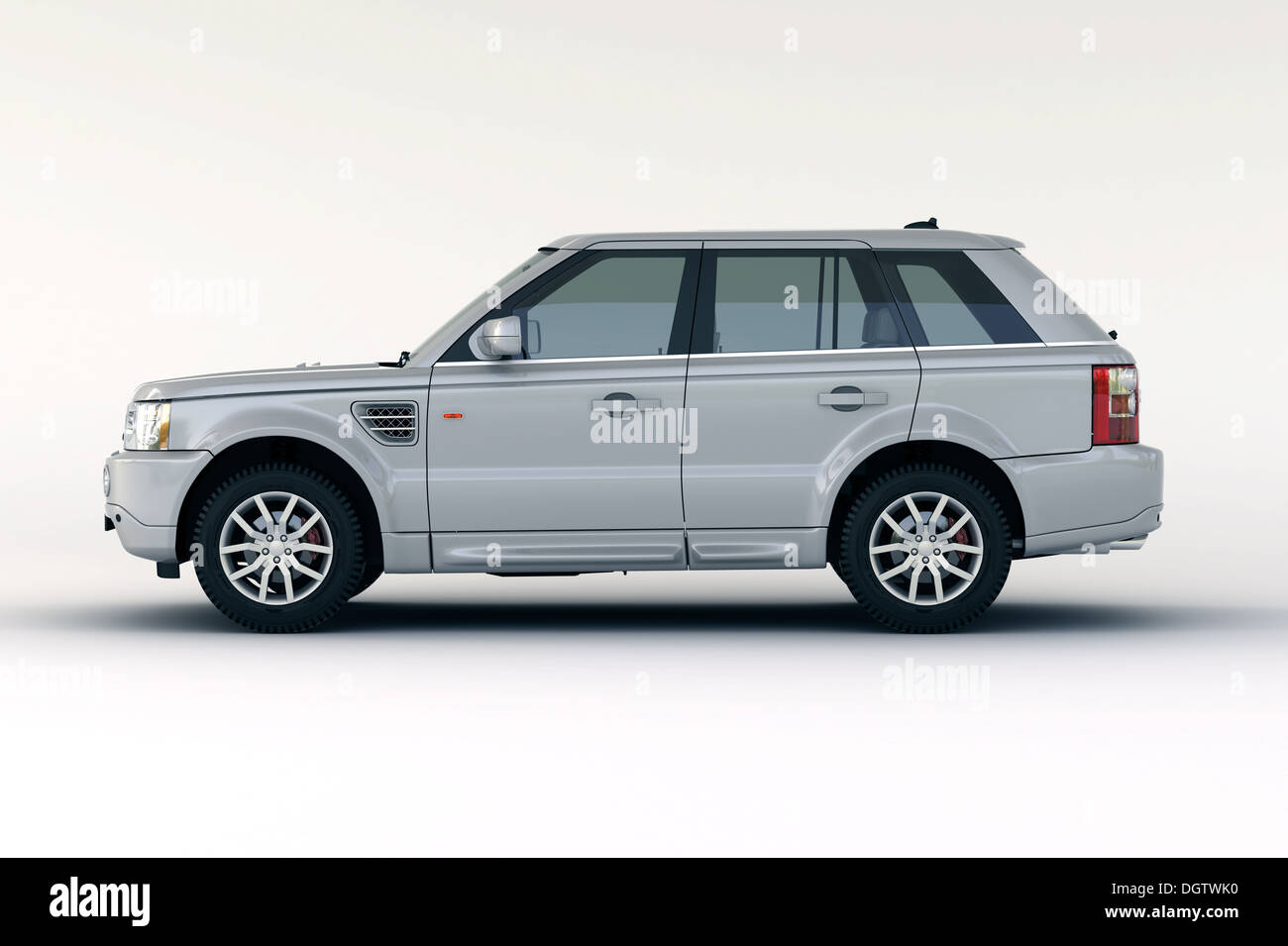 Luxury car in the studio Stock Photo - Alamy
