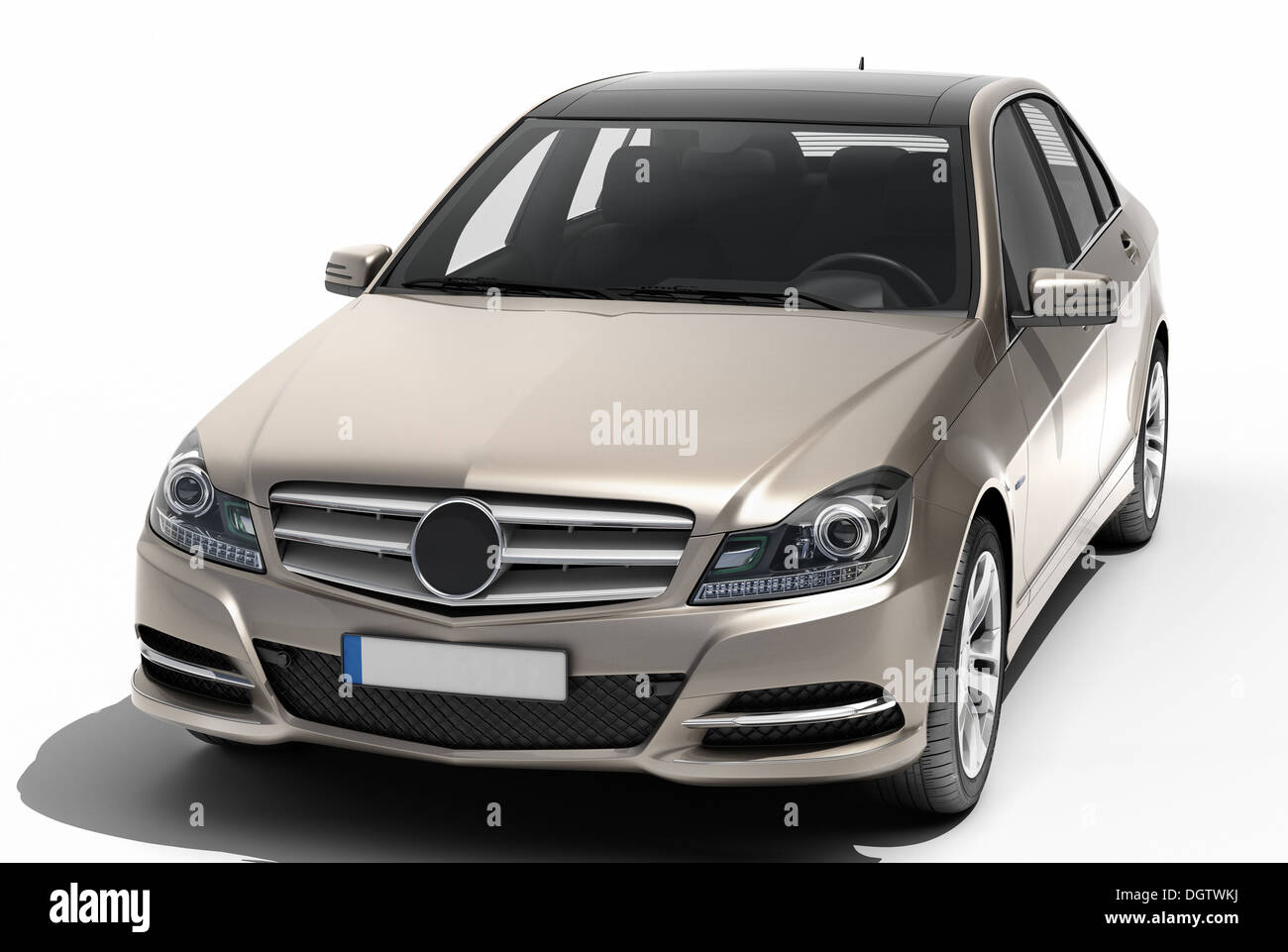 Luxury car in the studio Stock Photo - Alamy