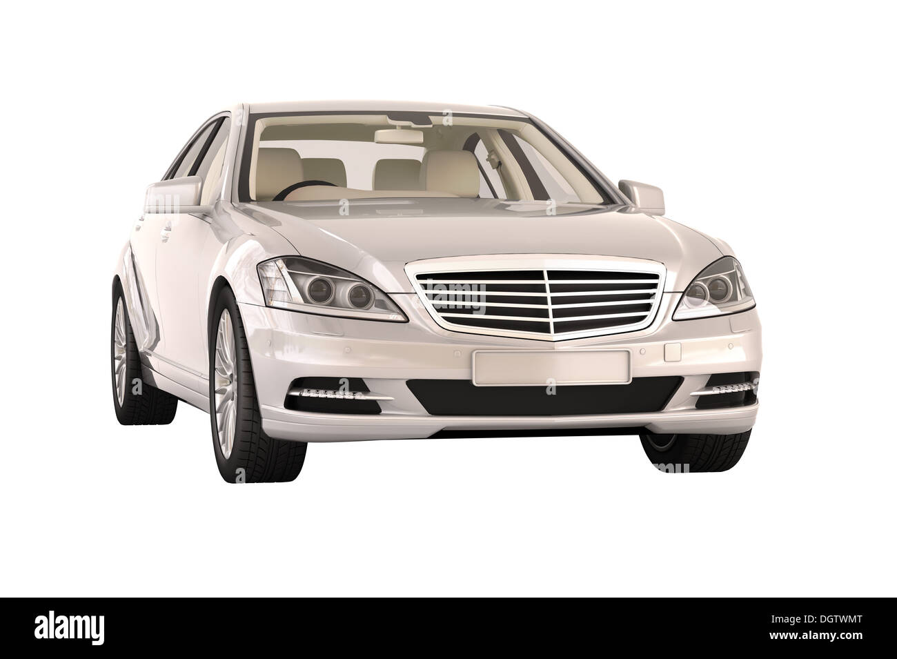 Luxury car in the studio Stock Photo - Alamy