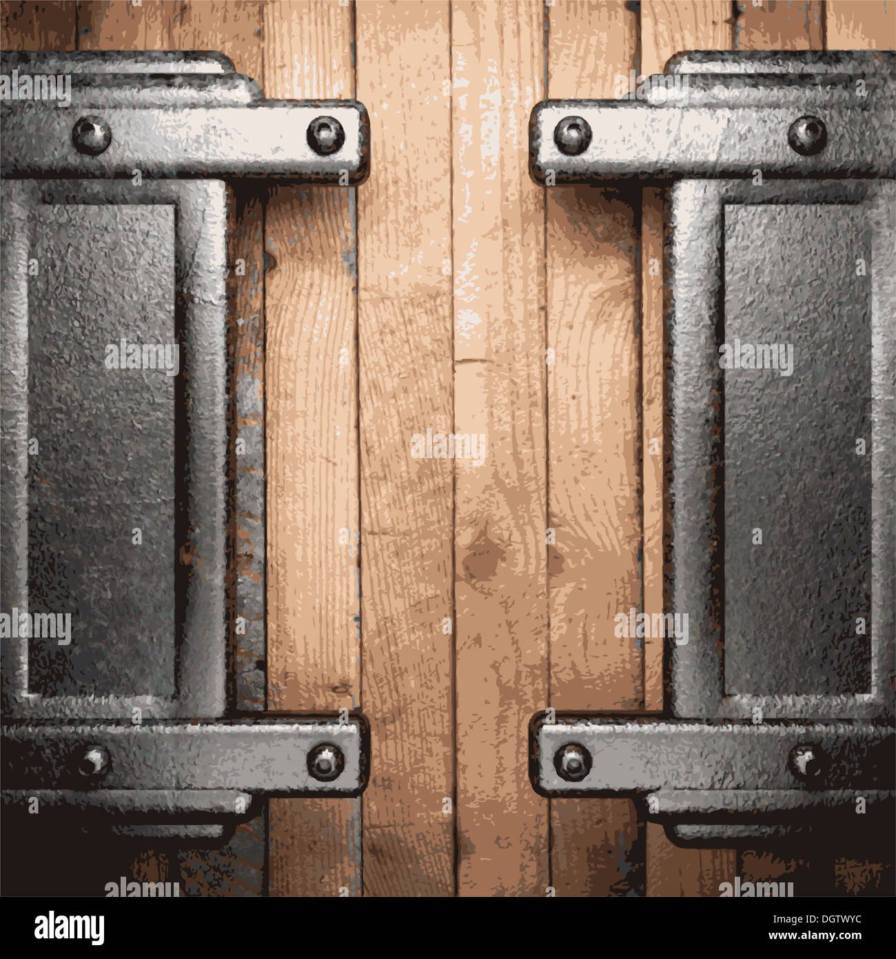 metal and wood background Stock Photo - Alamy