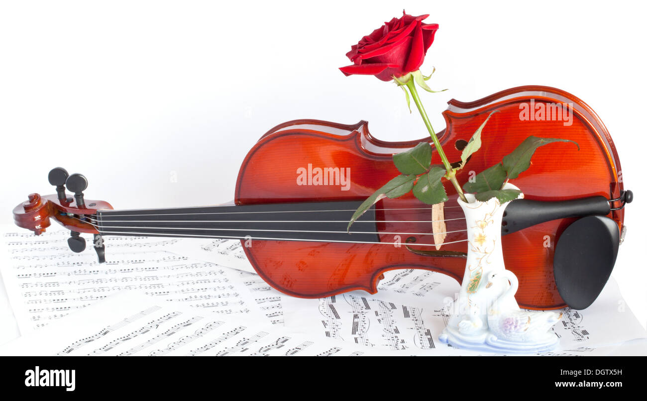 Musical flower arrangement hi-res stock photography and images - Alamy