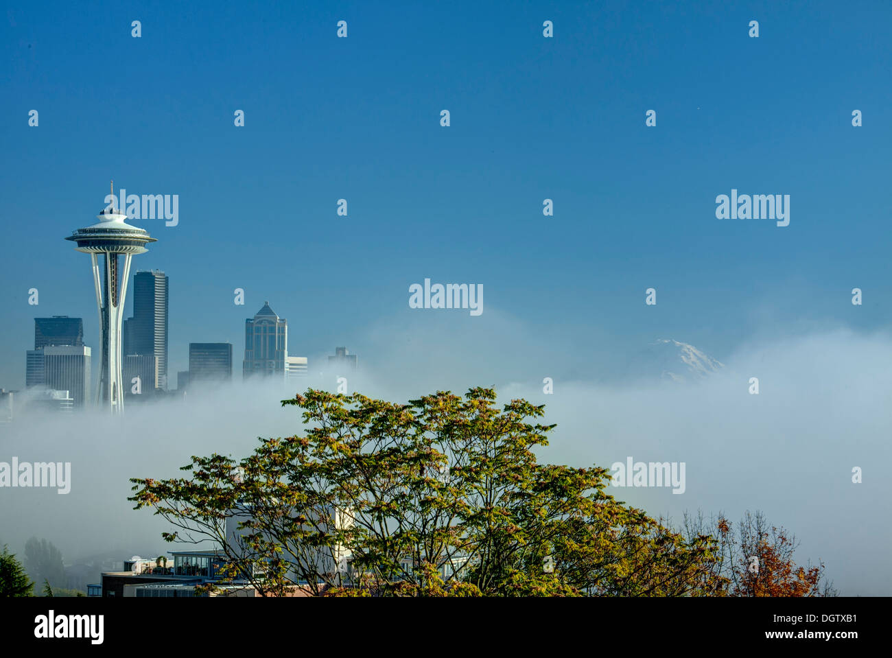 Seattle blue skies hi-res stock photography and images - Alamy