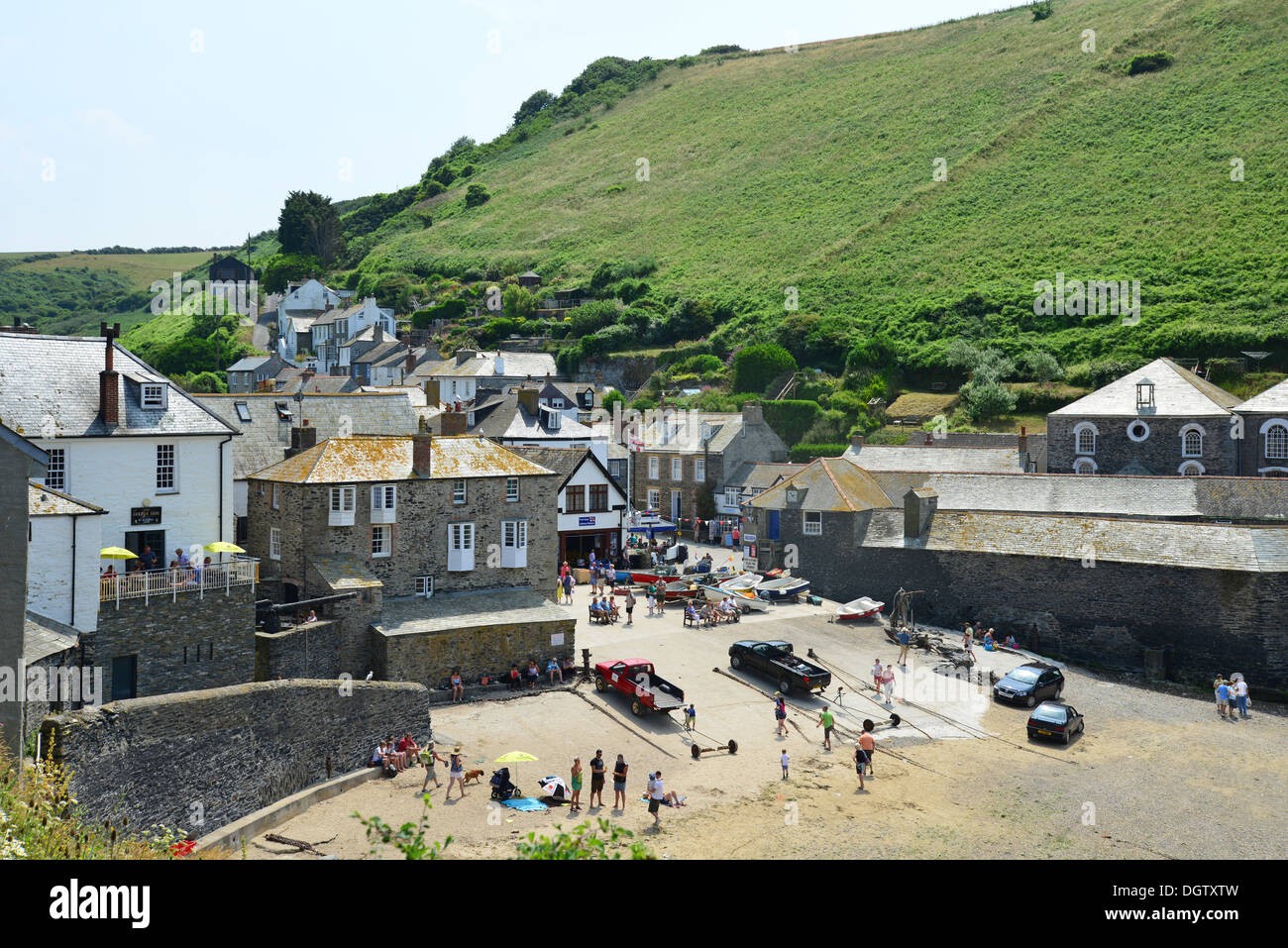 Fishing village of port isaac hi-res stock photography and images - Alamy