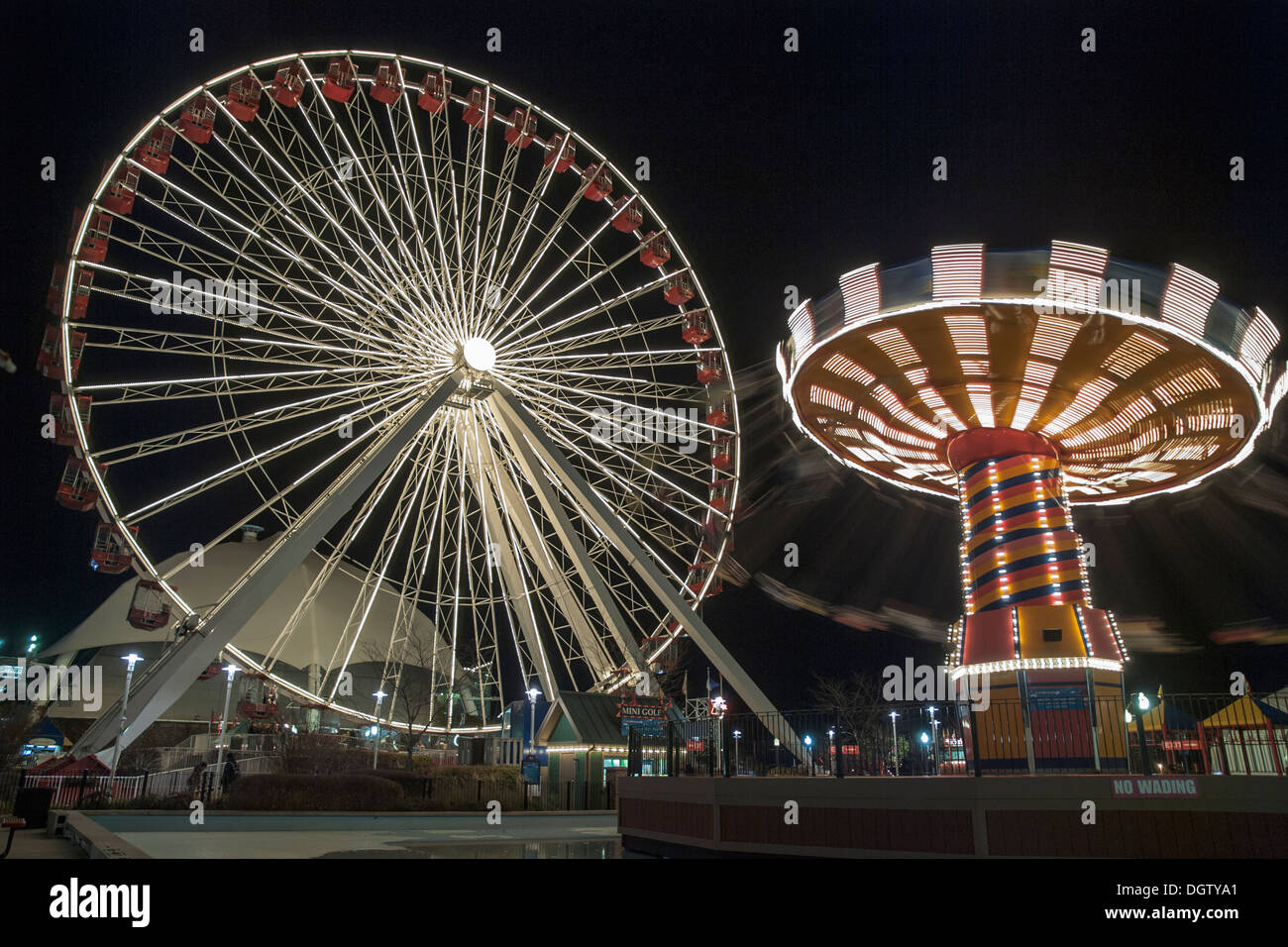 Spinning Carnival Rides High Resolution Stock Photography and Images - Alamy