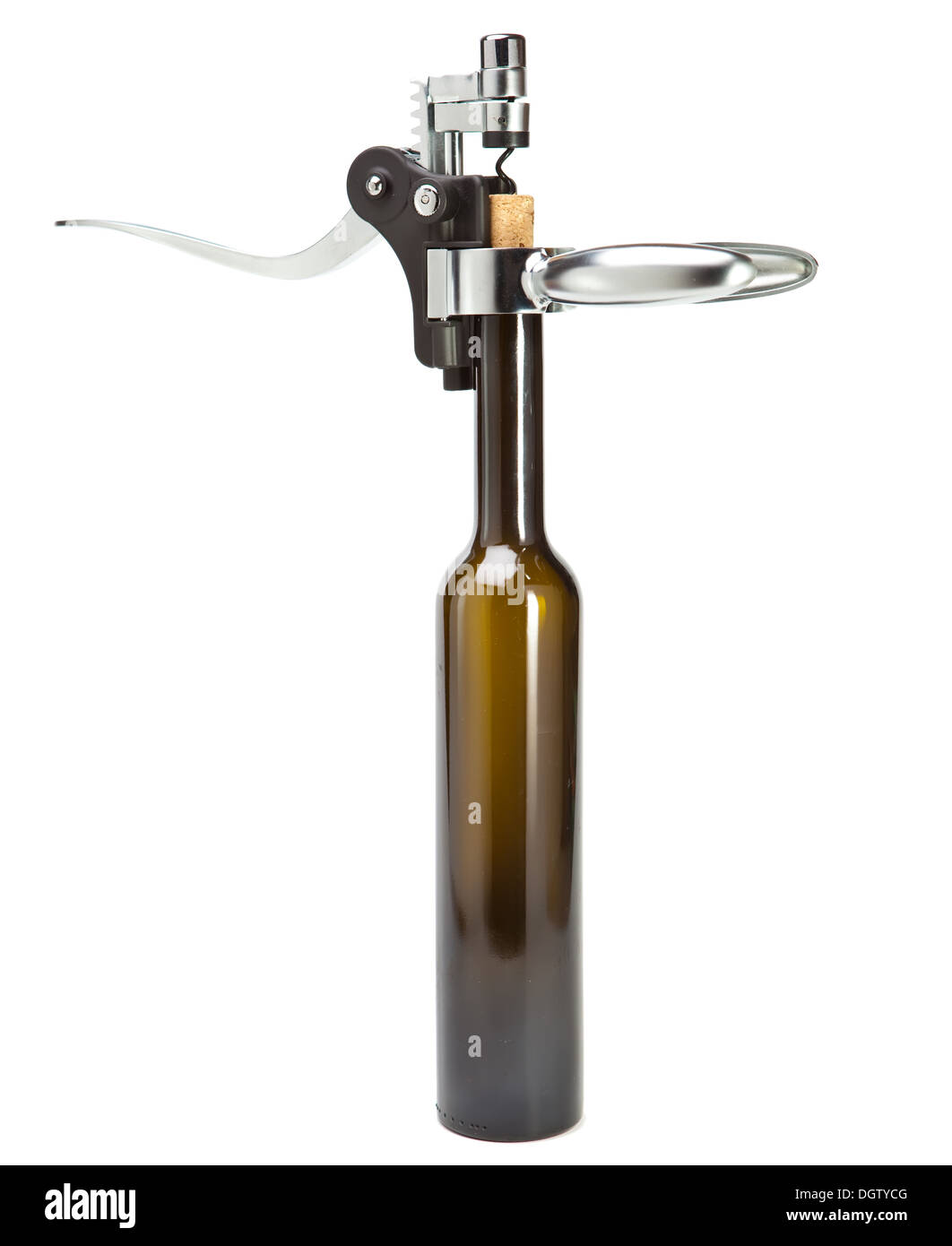 Corkscrew opener wine bottles hi-res stock photography and images - Alamy