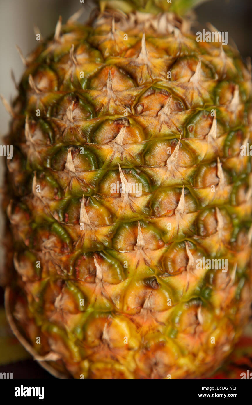 a large part of the pineapple Stock Photo - Alamy