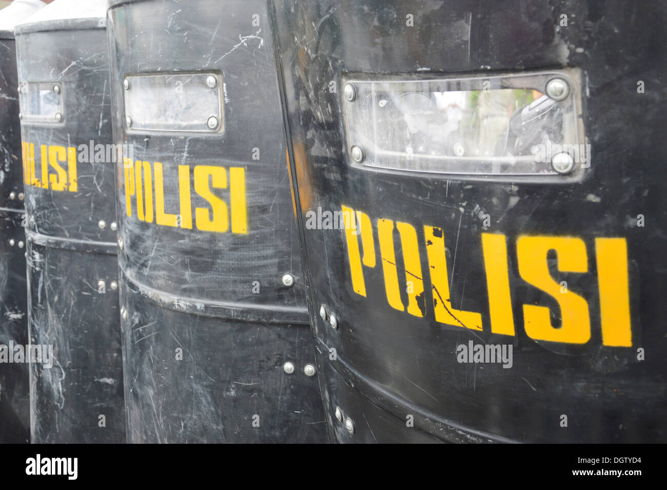 shields and batons guard riot police Stock Photo - Alamy