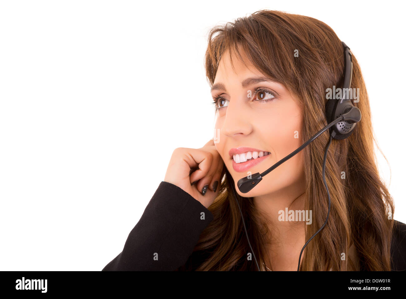 Telephone operator work hi-res stock photography and images - Alamy