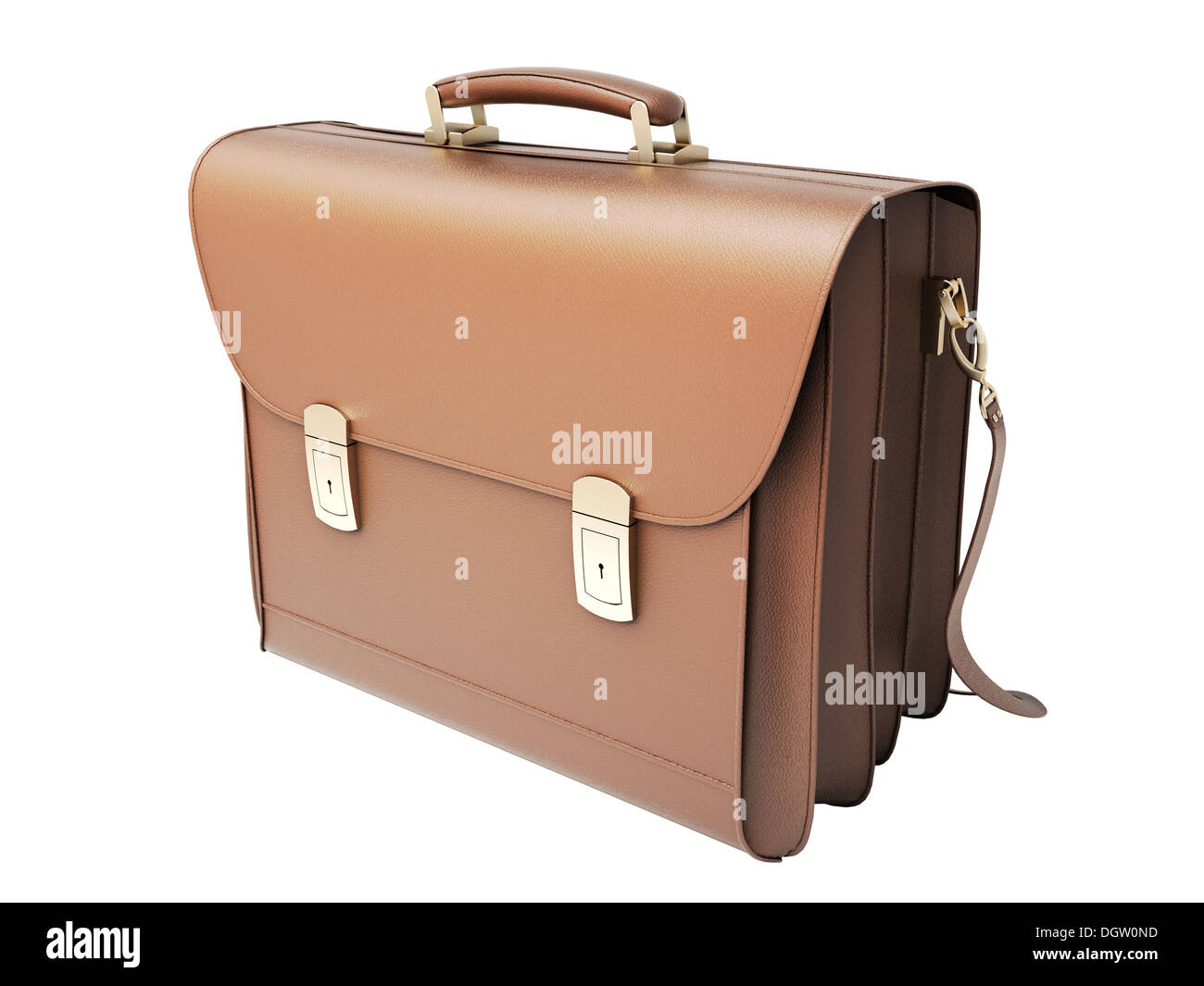 Brown briefcase hi-res stock photography and images - Alamy