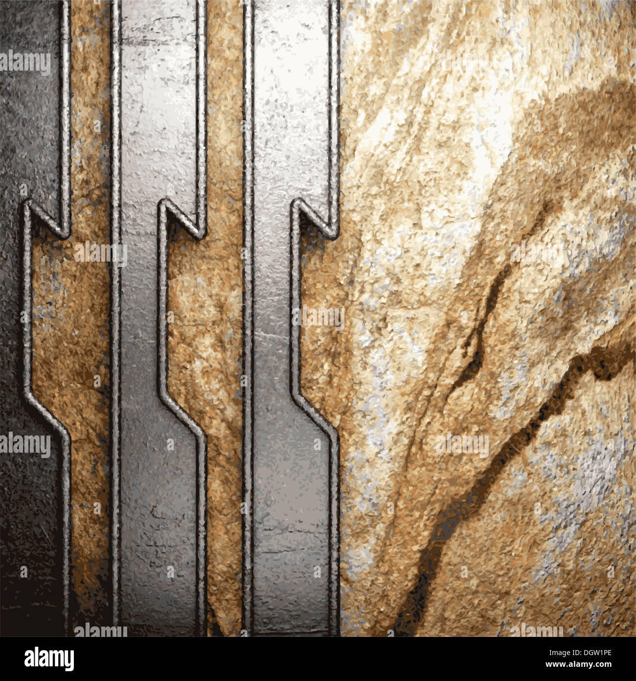 metal and stone background Stock Photo - Alamy