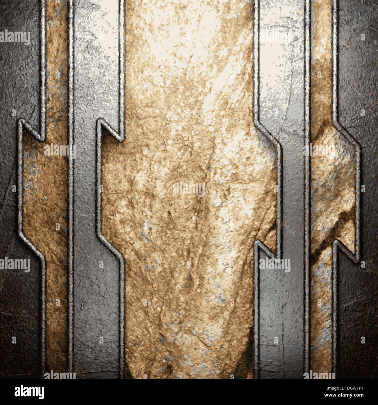 metal and stone background Stock Photo - Alamy