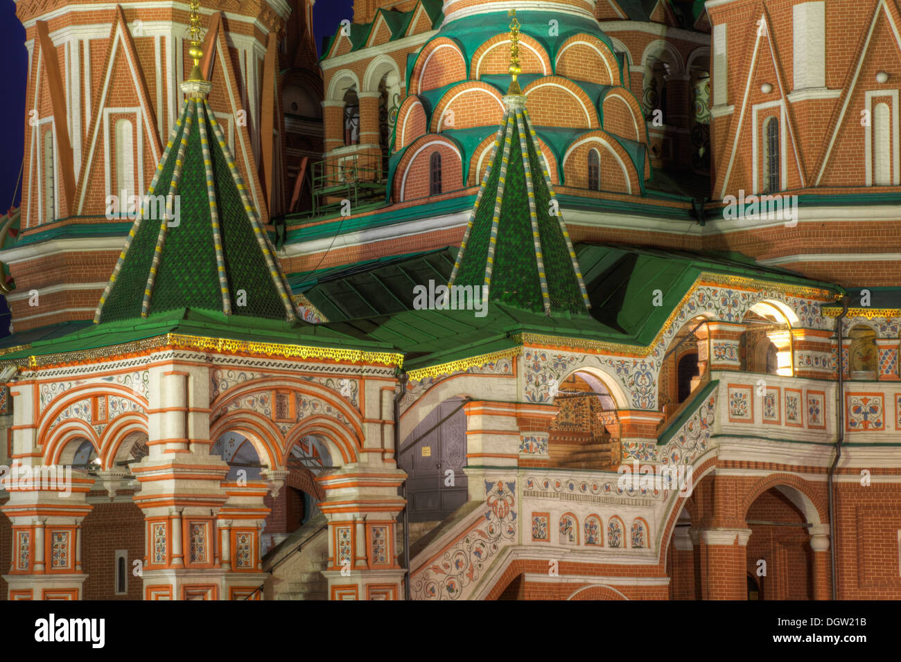 Details of Saint Basils Cathedral Stock Photo - Alamy