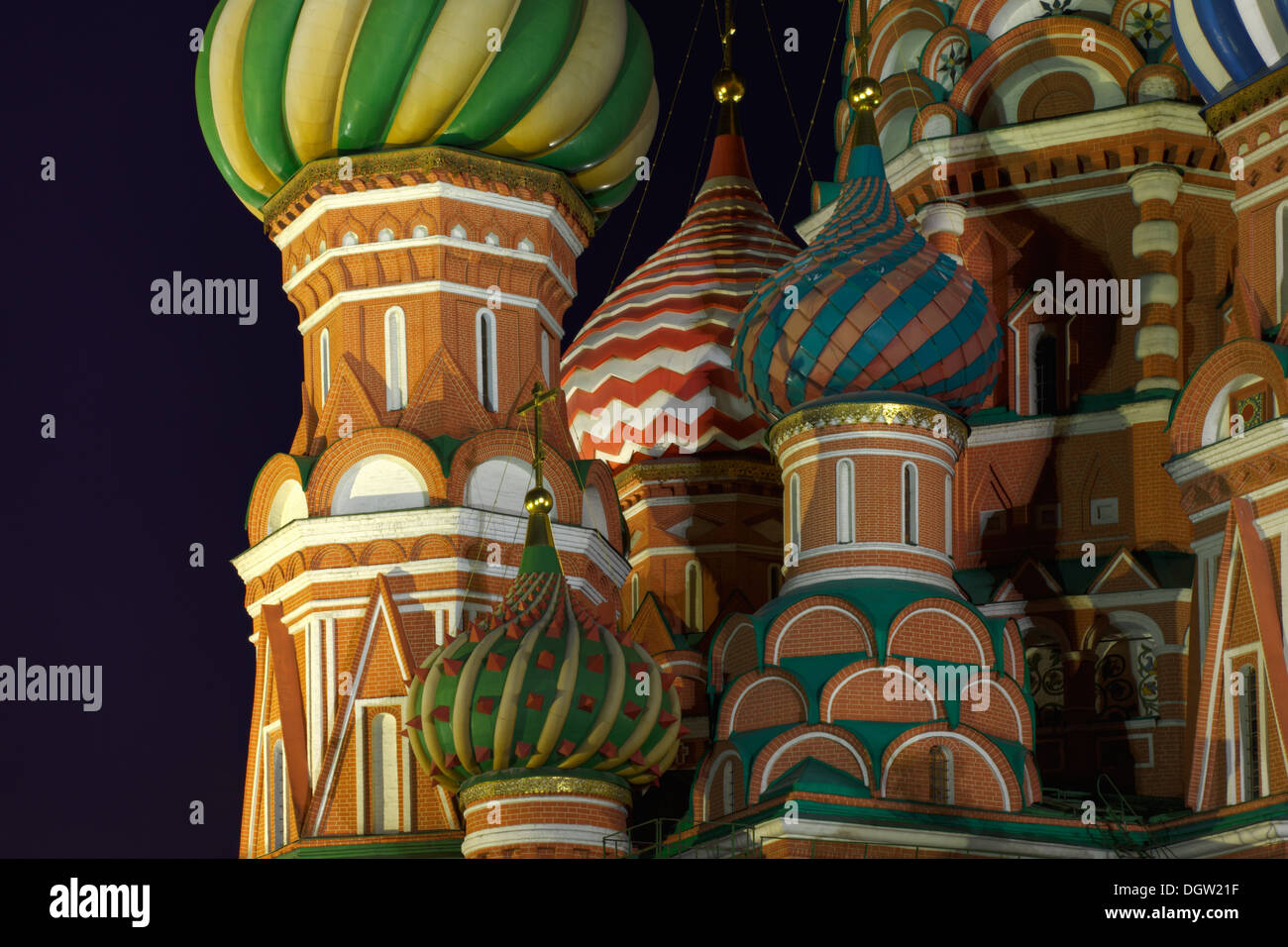 Details of Pokrovsky Cathedral Stock Photo - Alamy